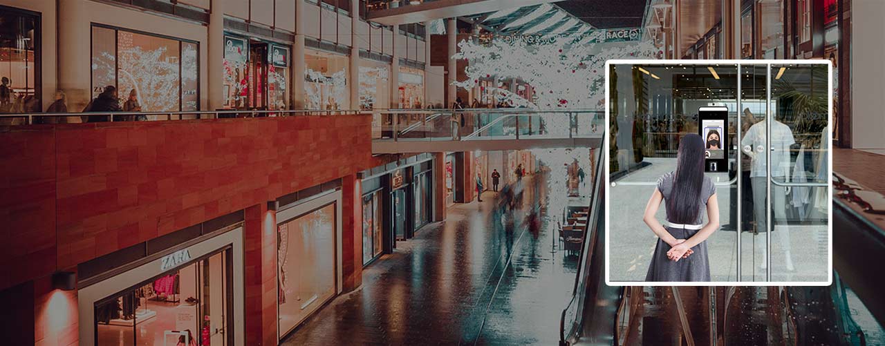 Face Mask Detection Temperature Screening Malls & Shopping Complexes ...